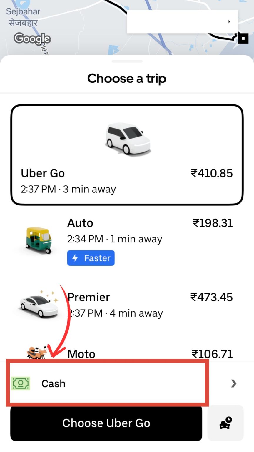 How to pay for Uber using Mony UPI - Mony Blogs